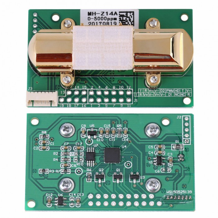 MH-Z14A NDIR Infrared Gas Module 5000PPM CO2 Carbon Dioxide Serial Port Sensor